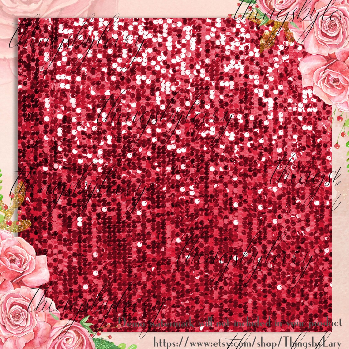 100 Luxury Shimmering Sequin Digital Papers 12x12" 300 Dpi Instant ...