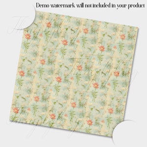 20 Seamless Vintage Decoupage Shabby Chic Ver 2 Digital Papers ...