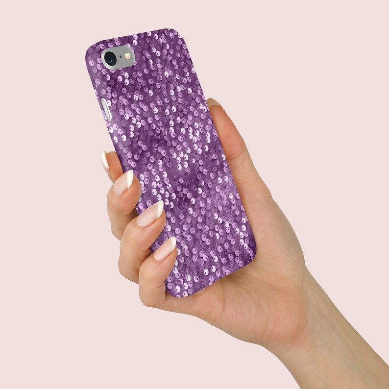 42 Amethyst Plum Glitter Sequin Digital Papers 12x12" 300 Dpi Planner ...