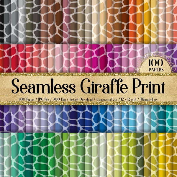 Giraffe Print - Etsy