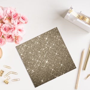 100 Sparkle Vibrant Glitter Digital Papers Commercial Use Shiny Golden ...