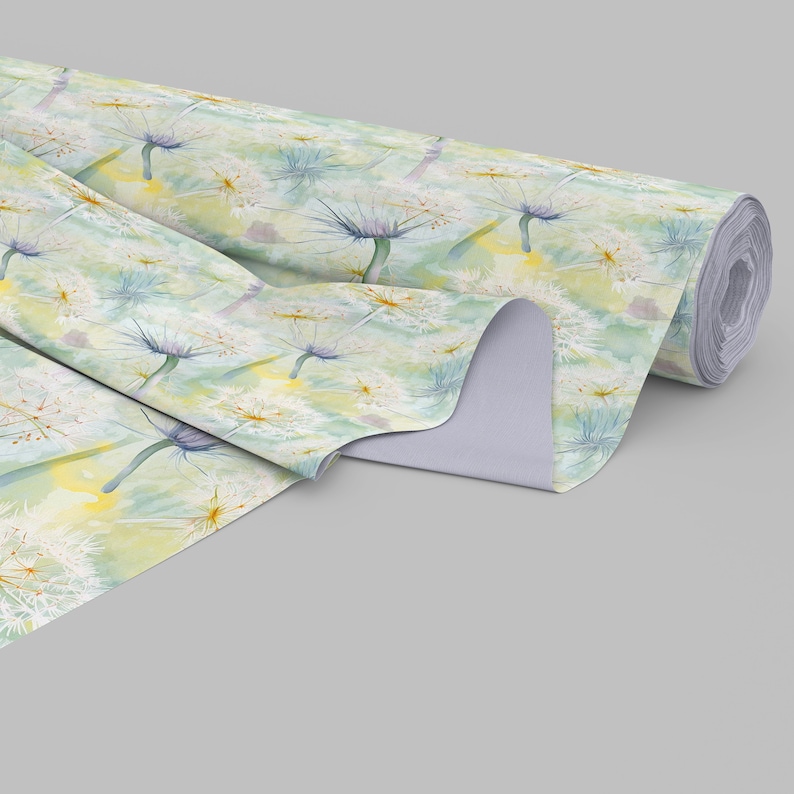 20 Seamless Watercolor Dandelion Digital Papers Meadow Flowers - Etsy