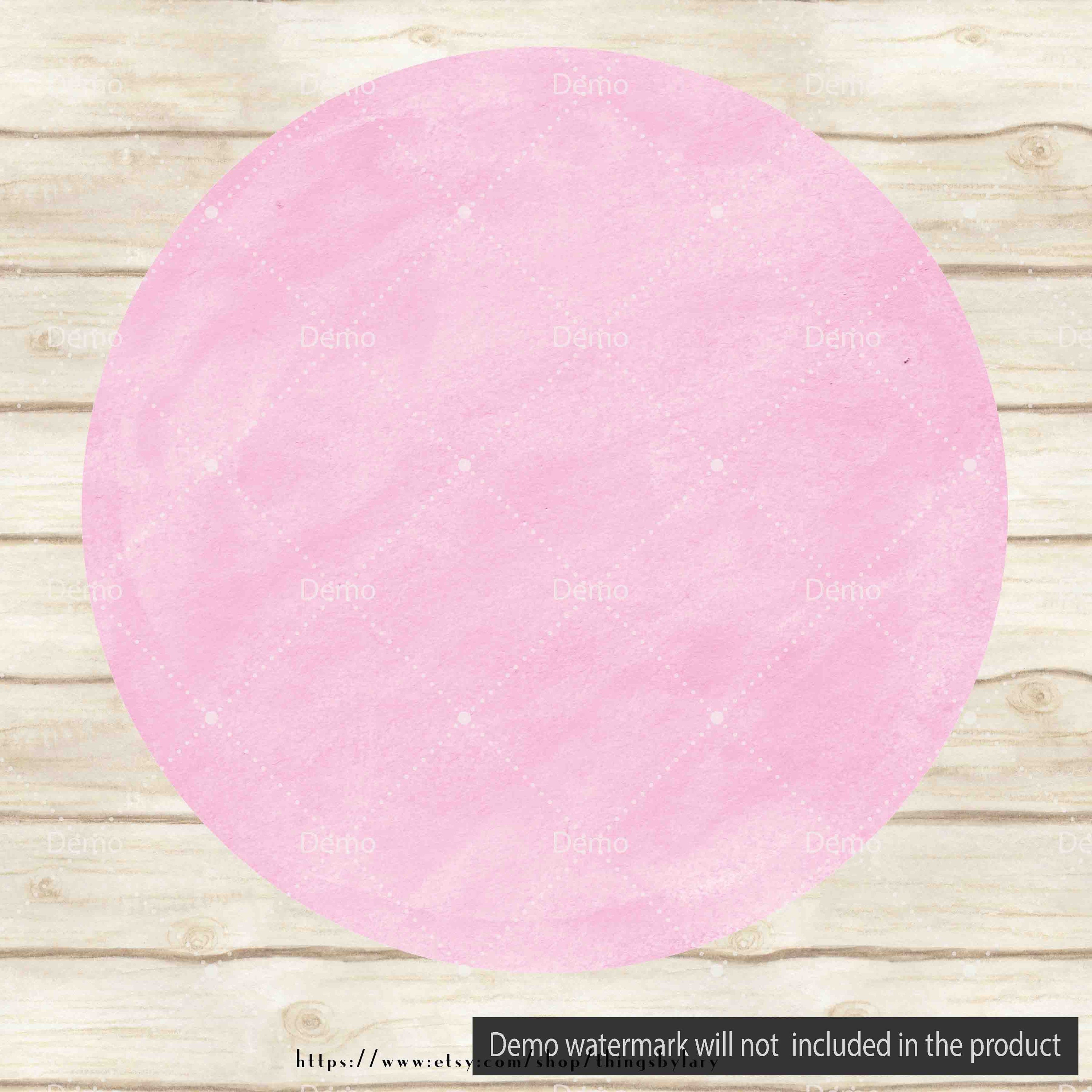 100 Watercolor Circle Clipart Frame Clipart Watercolor - Etsy