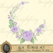 Lilac Flower Sets, Flower Frame, Flower Wreath, Flower Laurel, 300 Dpi ...