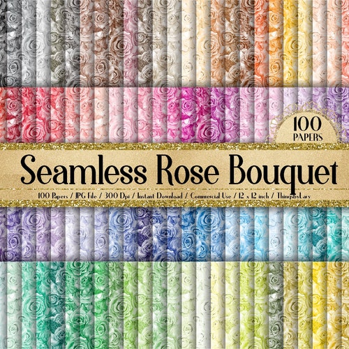 100 Seamless Foil Mermaid Scale Papers 12 Inch 300 Dpi Instant - Etsy