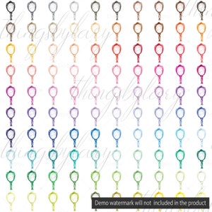 100 Watercolor Princess Mirror Clipart,watercolor Clipart,png,planner ...
