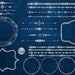 47 Silver Glitter Frames Dividers Borders PNG Instant Download ...