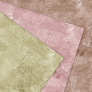 100 Seamless Vintage Script Digital Papers 12x12" 300 Dpi Commercial ...