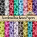 100 Real Diamond Texture Papers 12inch, 300 Dpi Planner Paper ...