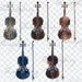 20 Galaxy Violin Clipart, Music Clip Arts,fairy Violin,instant Download ...