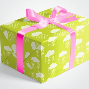 100 Seamless Tinted Cute Raining Cloud Digital Papers 12x12" 300 Dpi ...