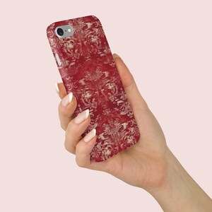 30 Seamless Vintage Red Faded Damask Digtal Papers 12x12" 300 Dpi ...