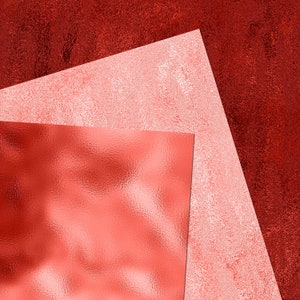 16 Seamless Living Coral Foil Digital Papers 12" 300 Dpi Commercial Use ...