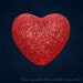 254 Real Tinsel Glitter Heart Digital Images PNG 300 Dpi Instant ...