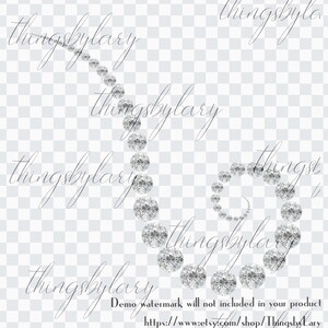 100 Diamond Swirl Flourish Cliparts, Ornament Clip Art, Glam Glitter ...