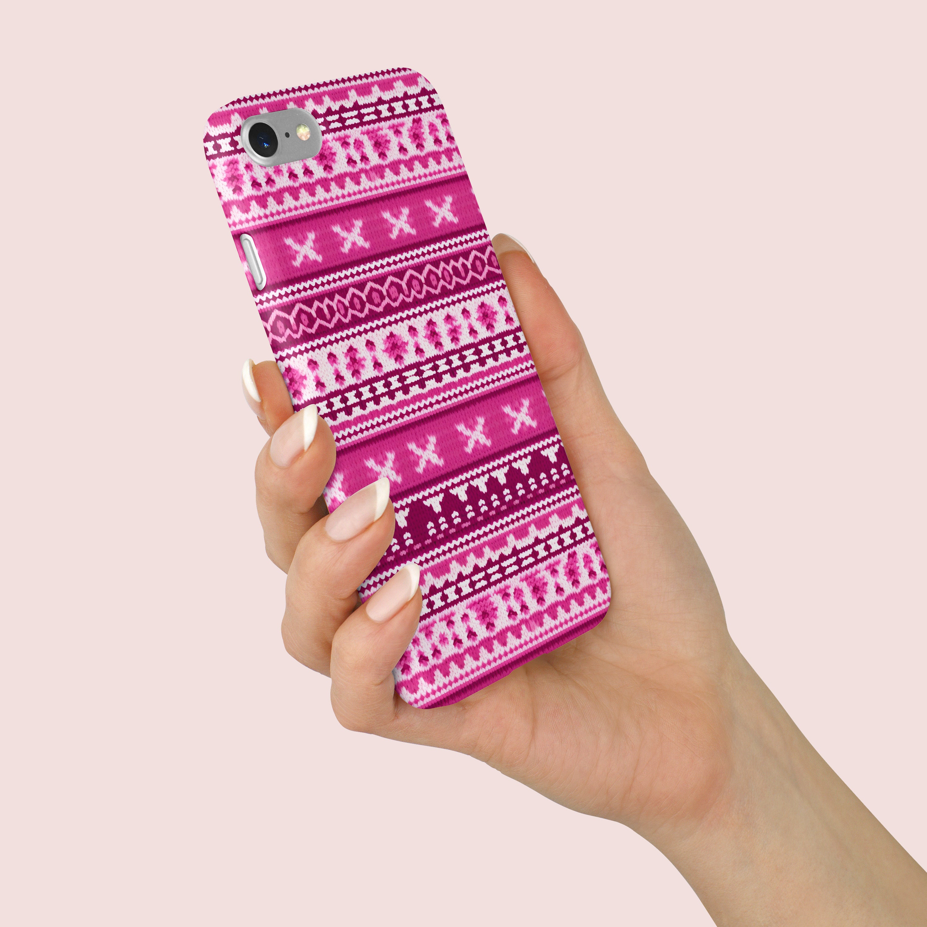 20 Seamless Realistic Pink Ugly Sweater Pattern Digital Papers ...