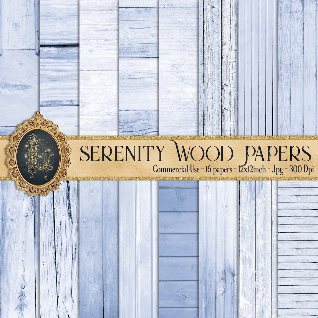 16 Serenity Wood Paper, Shabby Chic, Autumn Wedding, Rustic Wedding ...