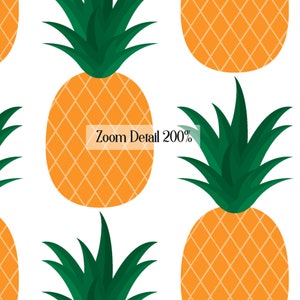 100 Seamless Color Pineapple Digital Papers 12x12" 300 Dpi ...