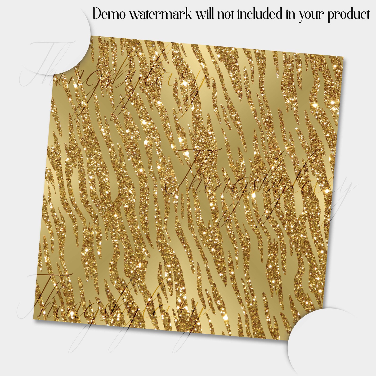 16 Seamless Gold Glitter Animal Skin Prints Digital Papers - Etsy
