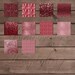 42 Red Glitter Sequin Digital Papers 12x12 300 Dpi Planner Paper ...