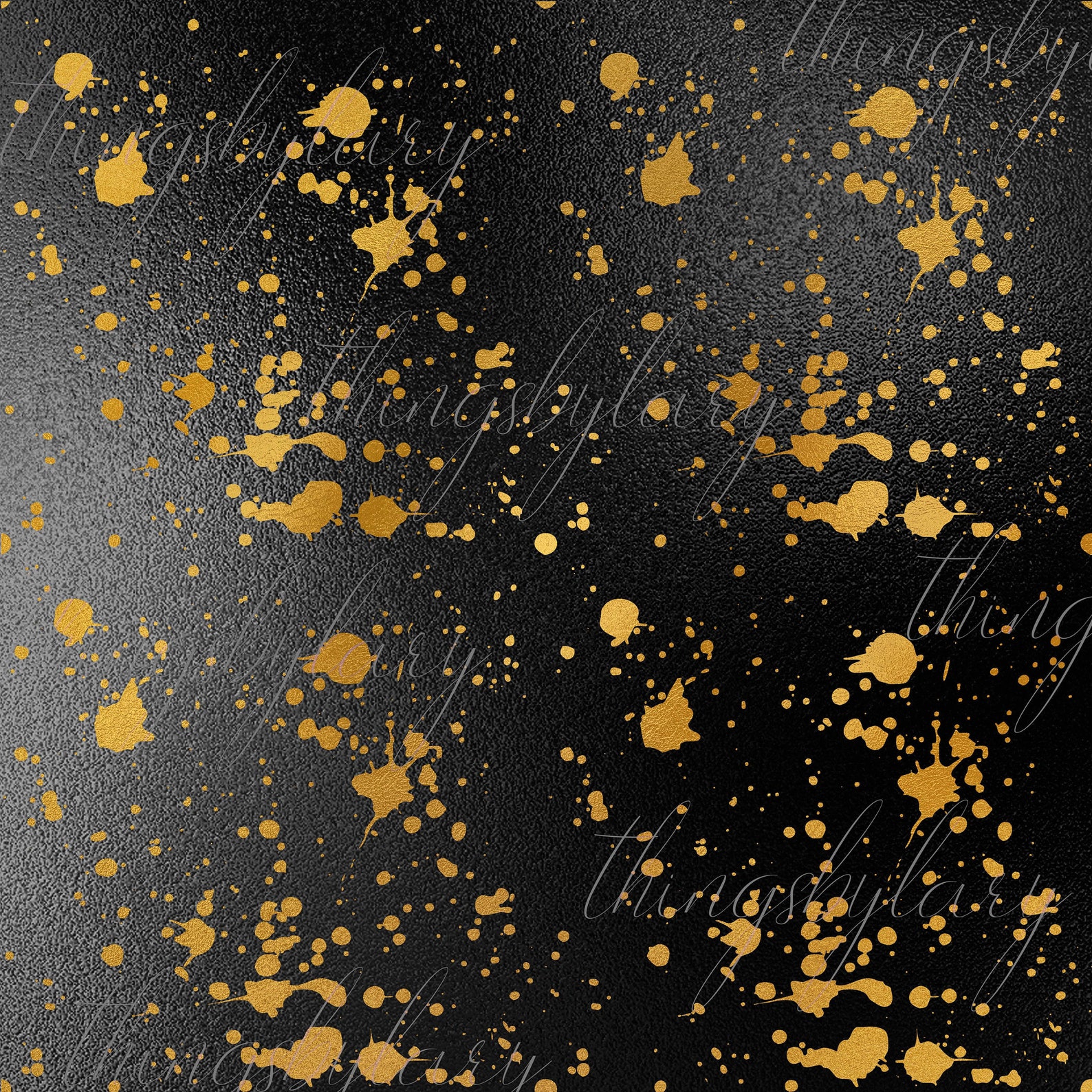 14 Seamless Gold Paint Splatter Overlay Images 300 Dpi Instant - Etsy