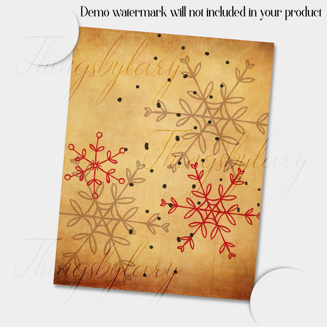 16 Antique Christmas Digital Paper 8.5x11 Instant - Etsy