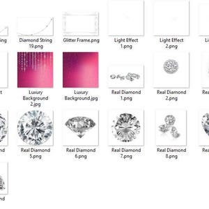 Hanging Diamond Chain Clipart,diamond String,jewelry String,celebration ...