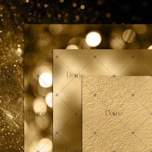 16 Luxury Old Gold Glam Digital Papers 12inch 300 Dpi Commercial Use ...