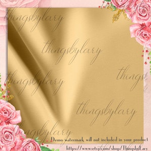 42 Antique Gold Satin Silk Cloth Papers 12 Inch 300 Dpi Instant ...