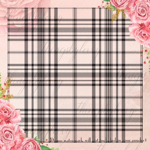 20 Seamless Black Plaid Overlays PNG Images Commercial Use Transparent ...