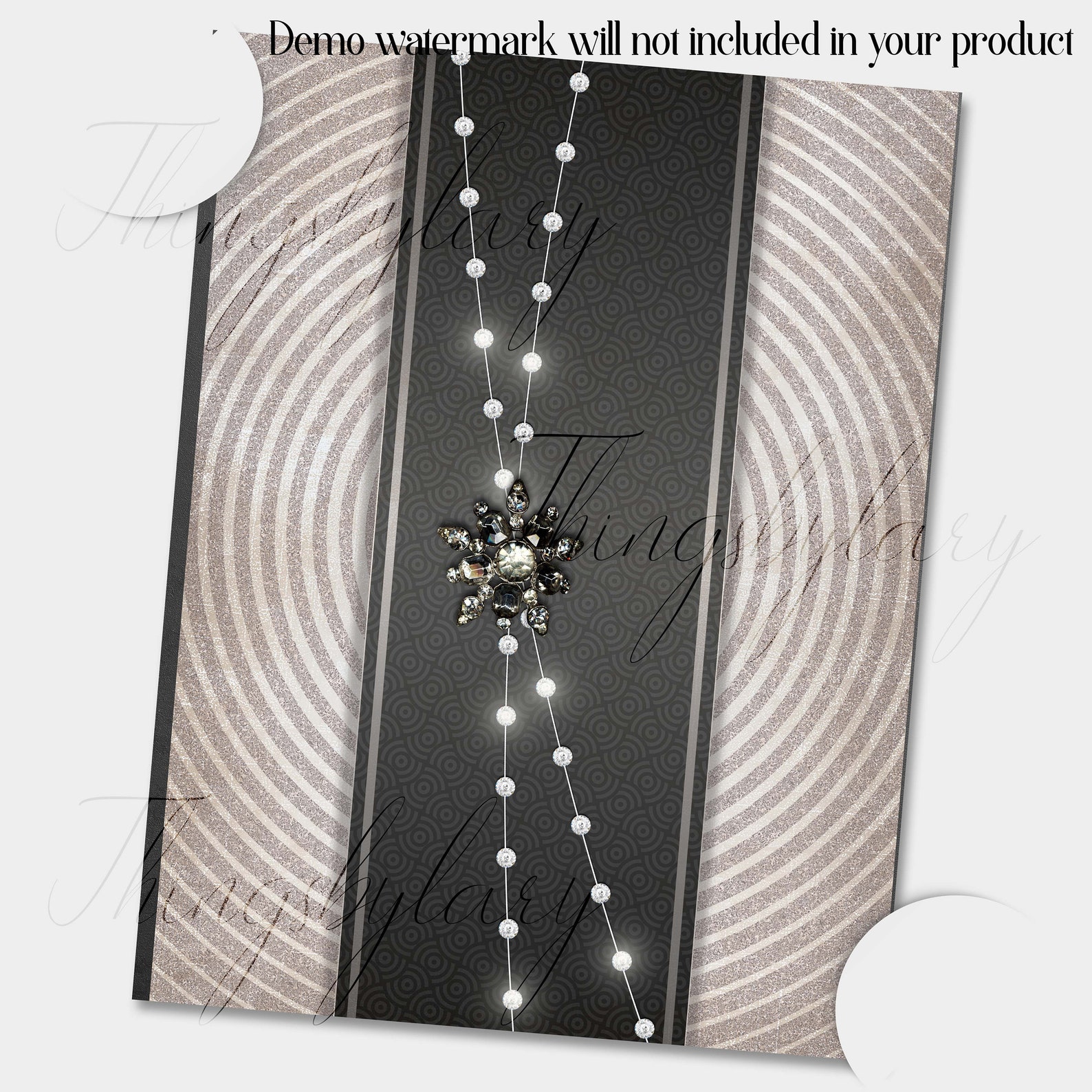 16 Antique Book Cover With Diamond Digital Papers 8.5x11 - Etsy