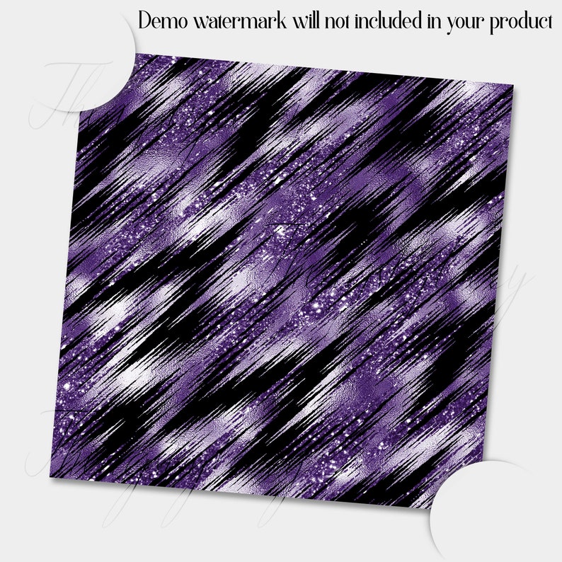 100 Seamless Glitter Ikat Pattern Digital Papers 12x12" 300 Dpi Planner ...