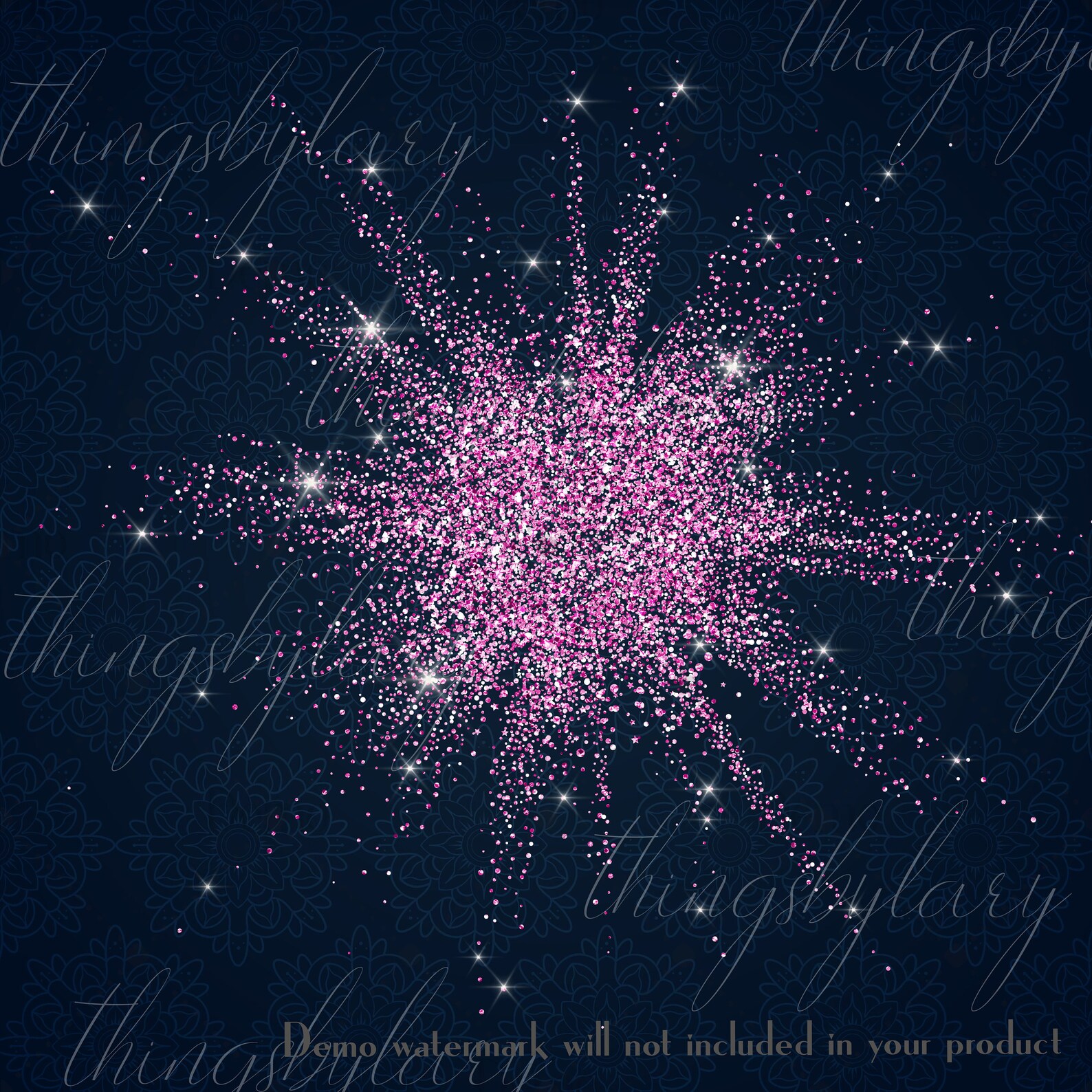 16 Glowing Glitter Explode Overlay Images 16 Colors Gold - Etsy