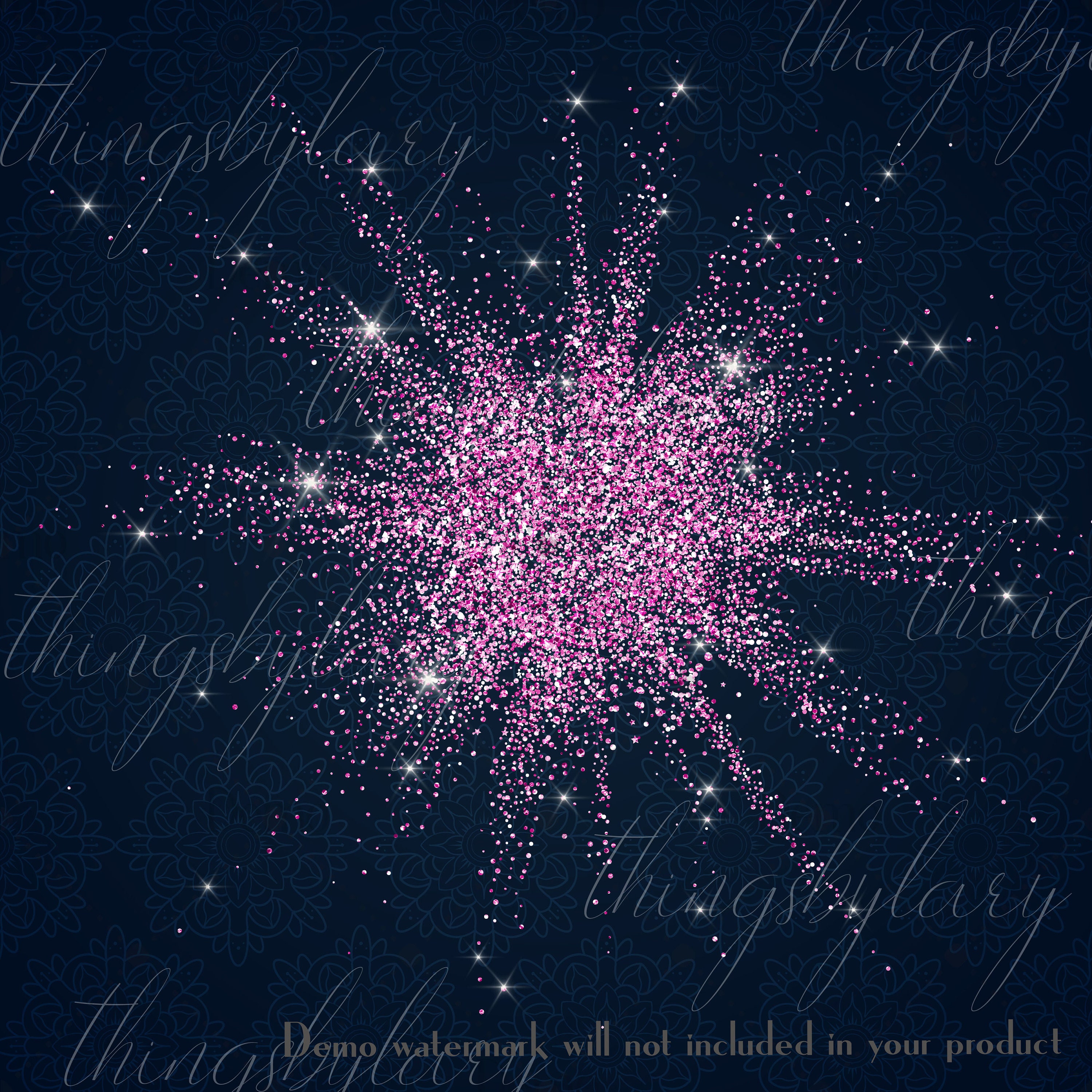 16 Glowing Glitter Explode Overlay Images 16 Colors Gold - Etsy