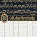 8 Gold Glitter Music Sheet Overlay Images 12 Inch, 300 Dpi Planner ...