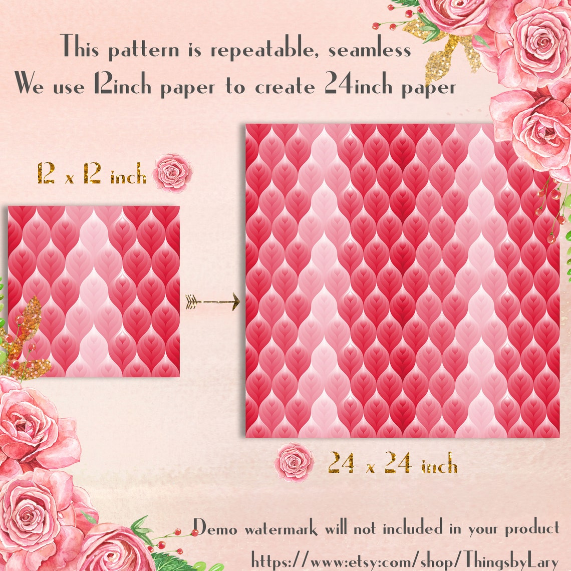 100 Seamless Peacock Feather Pattern Digital Papers 12x12 Inch | Etsy