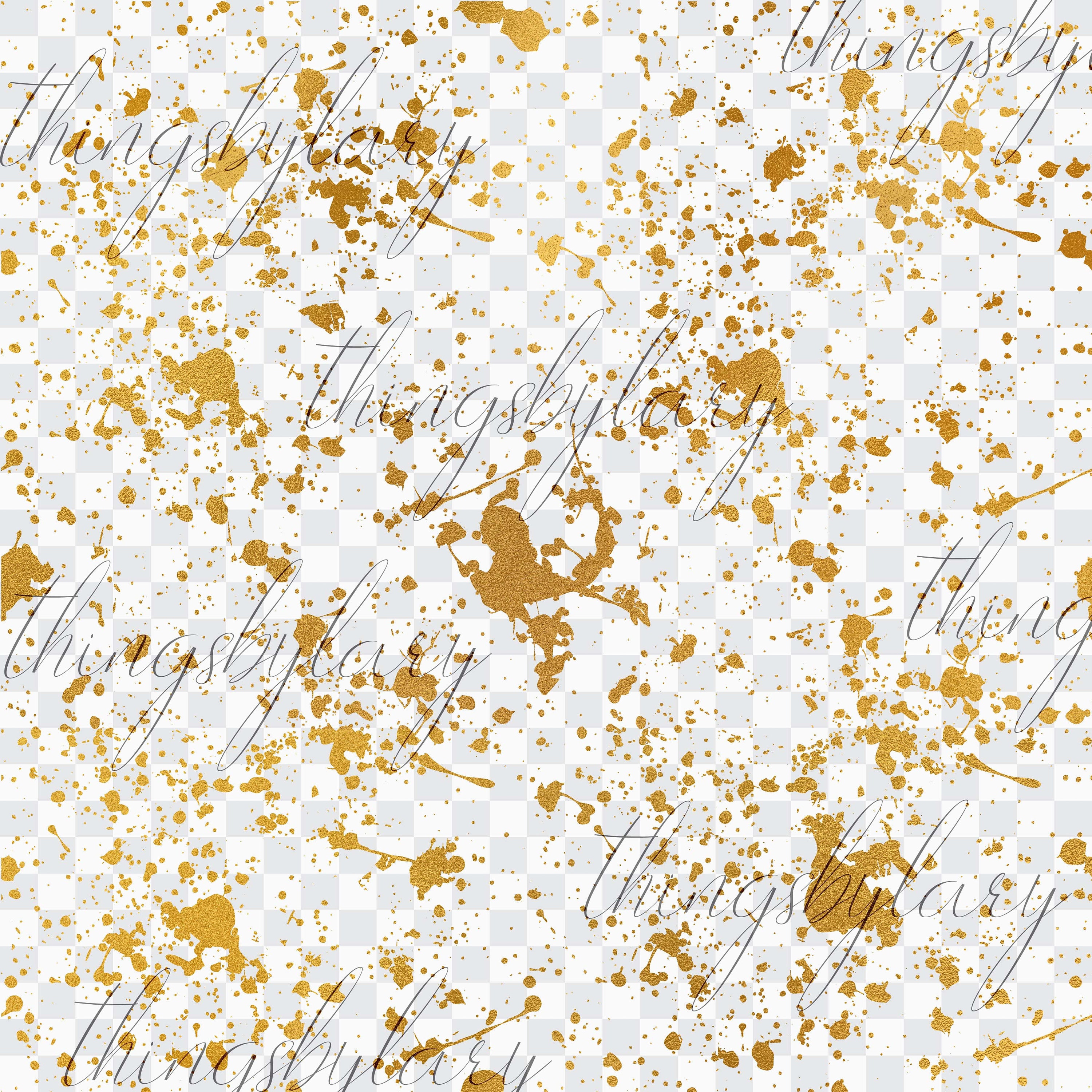 14 Seamless Gold Paint Splatter Overlay Images 300 Dpi Instant - Etsy
