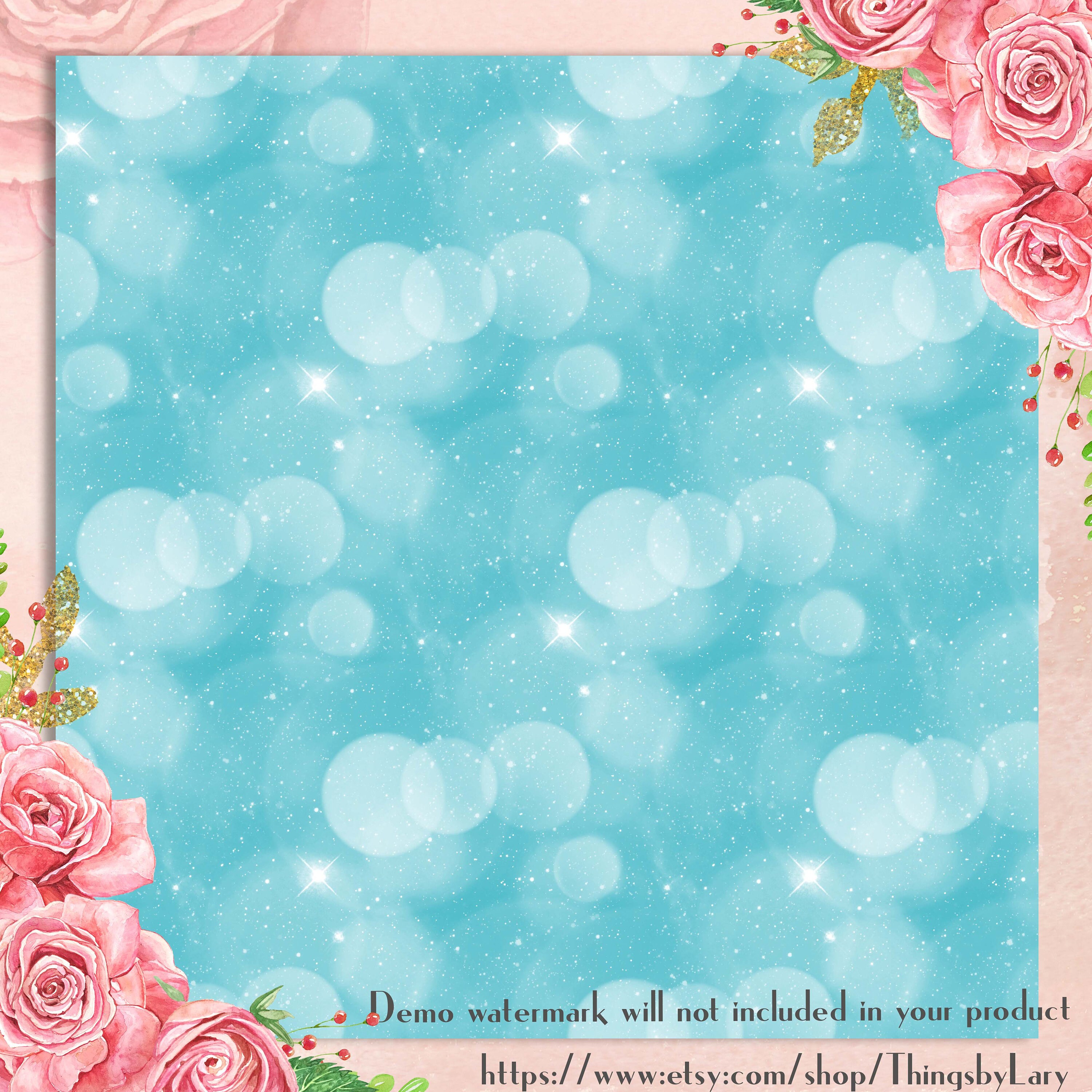 100 Seamless Dot Bokeh Papers 12 Inch 300 Dpi Commercial Use Instant ...
