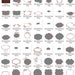48 Luxury Rose Gold Label Frames 300 Dpi PNG Instant Download ...