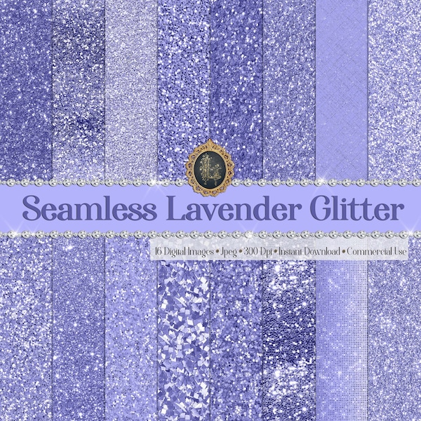 Lavender Glitter - Etsy