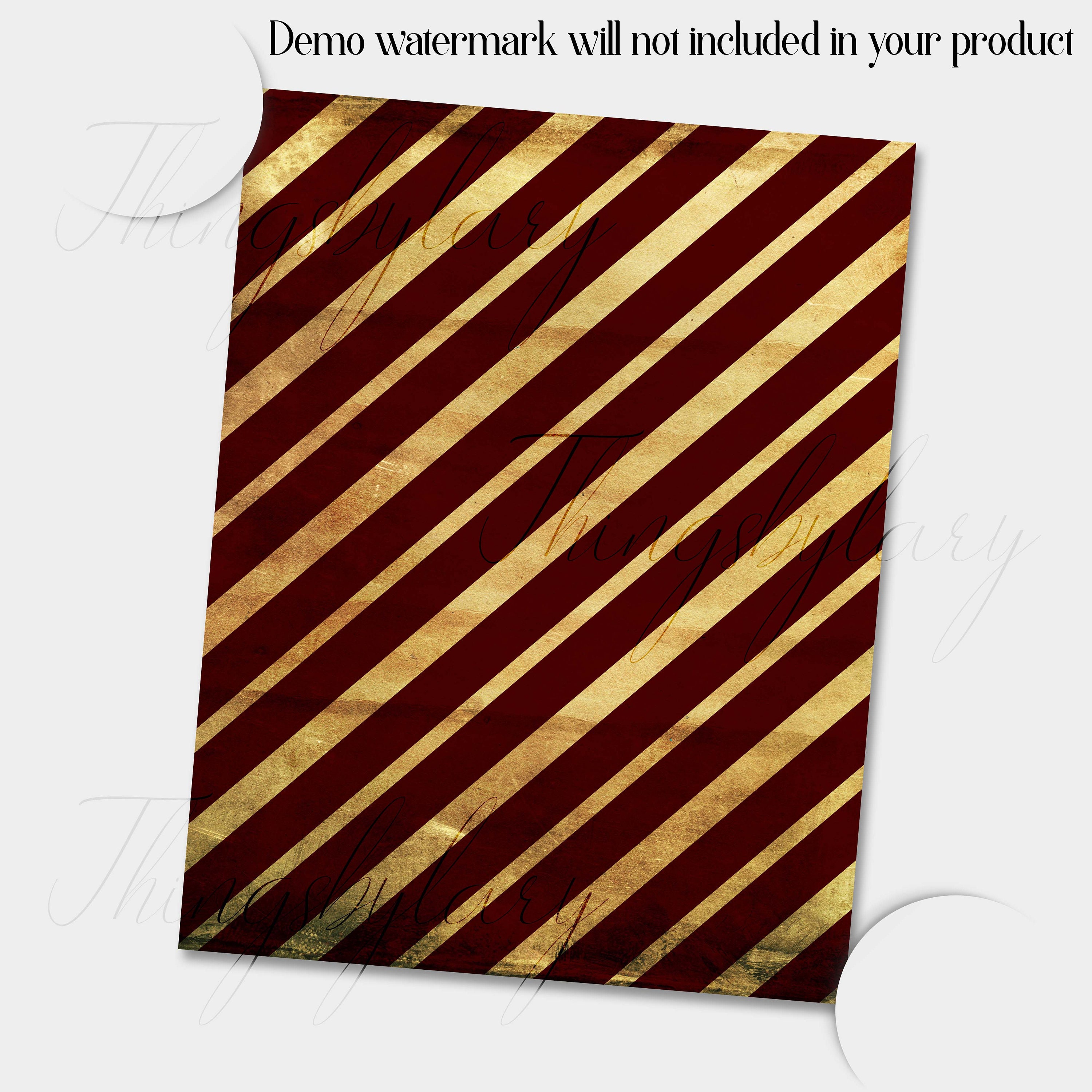 16 Antique Christmas Digital Paper 8.5x11" Instant Download Commercial ...