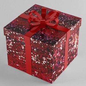 30 Seamless Red Sequin Digital Papers Commercial Use Mermaid Sequin ...