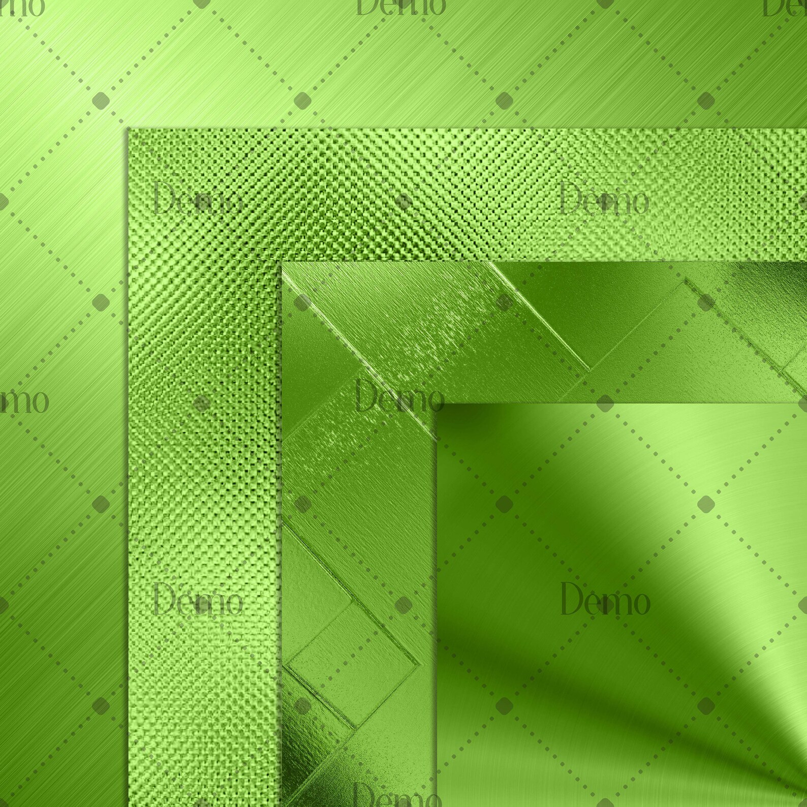 42 Luxury Greenery Metallic Digital Papers 12 Inch 300 Dpi Planner ...