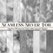16 Seamless Silver Foil Digital Papers 12 300 Dpi - Etsy