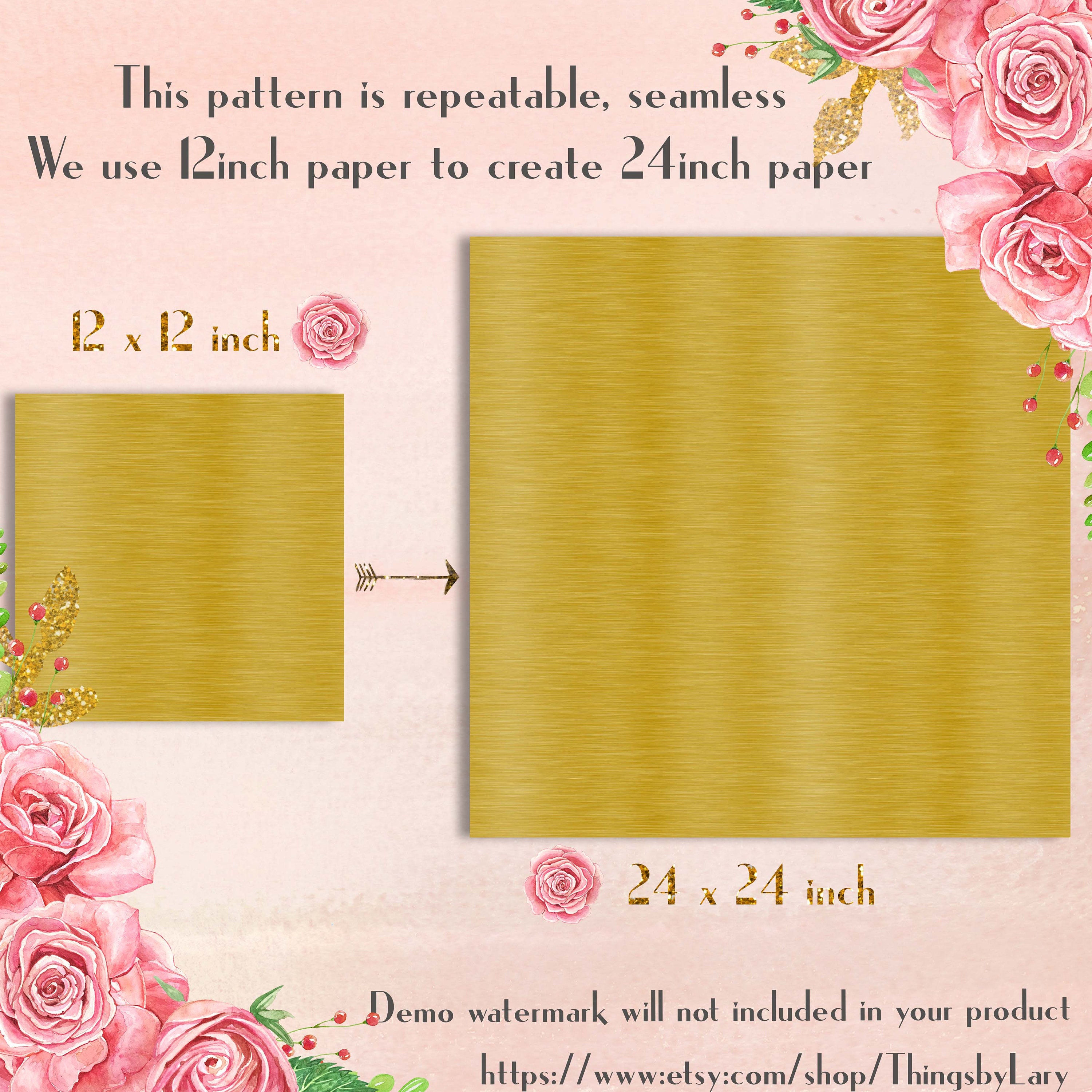 100 Seamless Brushed Metallic Texture Digital Papers 12 Inch - Etsy