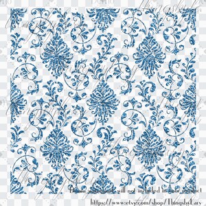42 Various Glitter Seamless Damask Ornament Overlay Images 12in ...