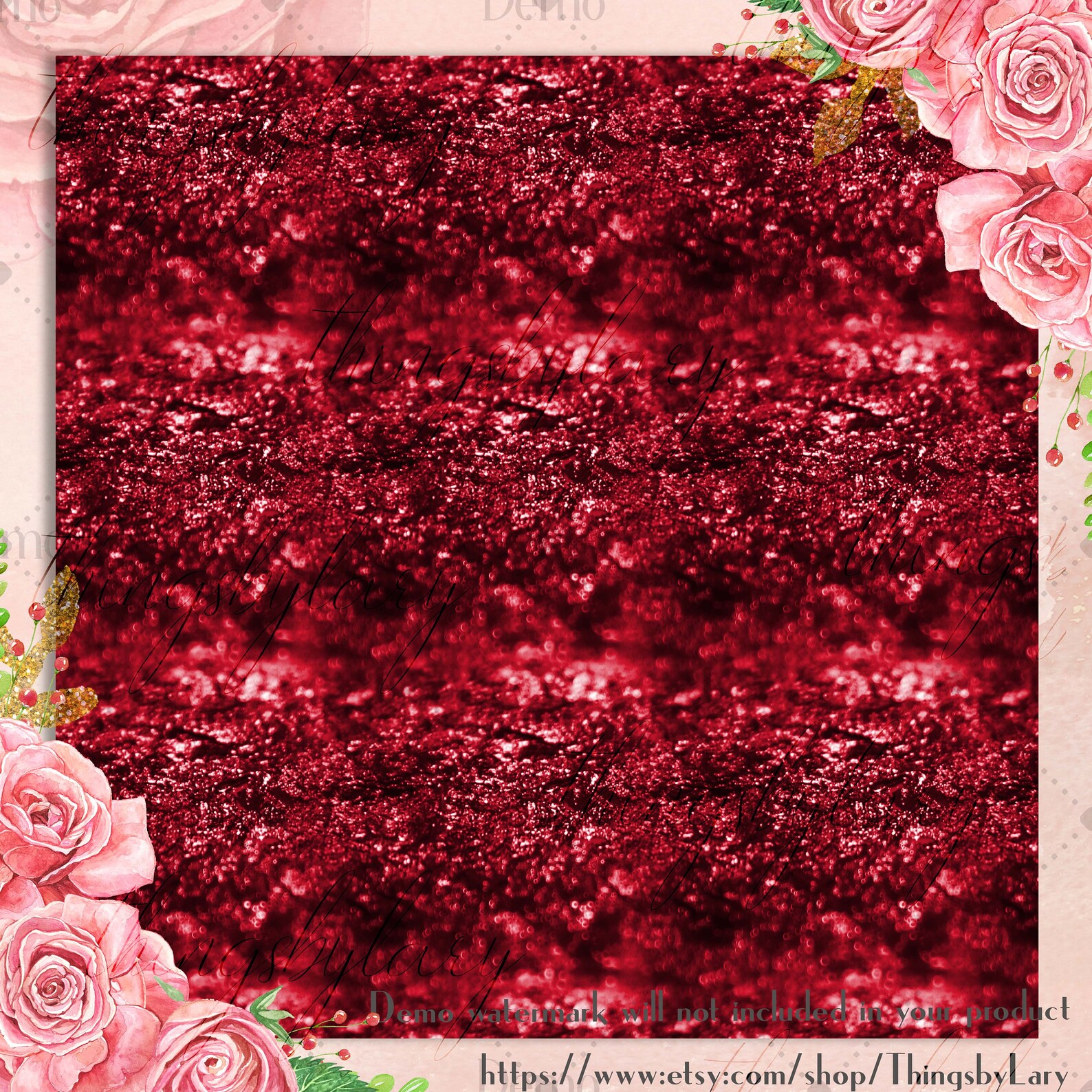 42 Christmas Glitter Papers 12 Inch, 300 Dpi Planner Paper, Commercial ...
