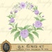 Lilac Flower Sets, Flower Frame, Flower Wreath, Flower Laurel, 300 Dpi ...