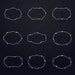 30 Real Diamond Frames Clip Arts 300 Dpi PNG Transparent Instant ...