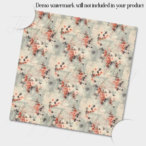 18 Seamless Vintage Mini Floral Digital Papers Commercial Use Old ...